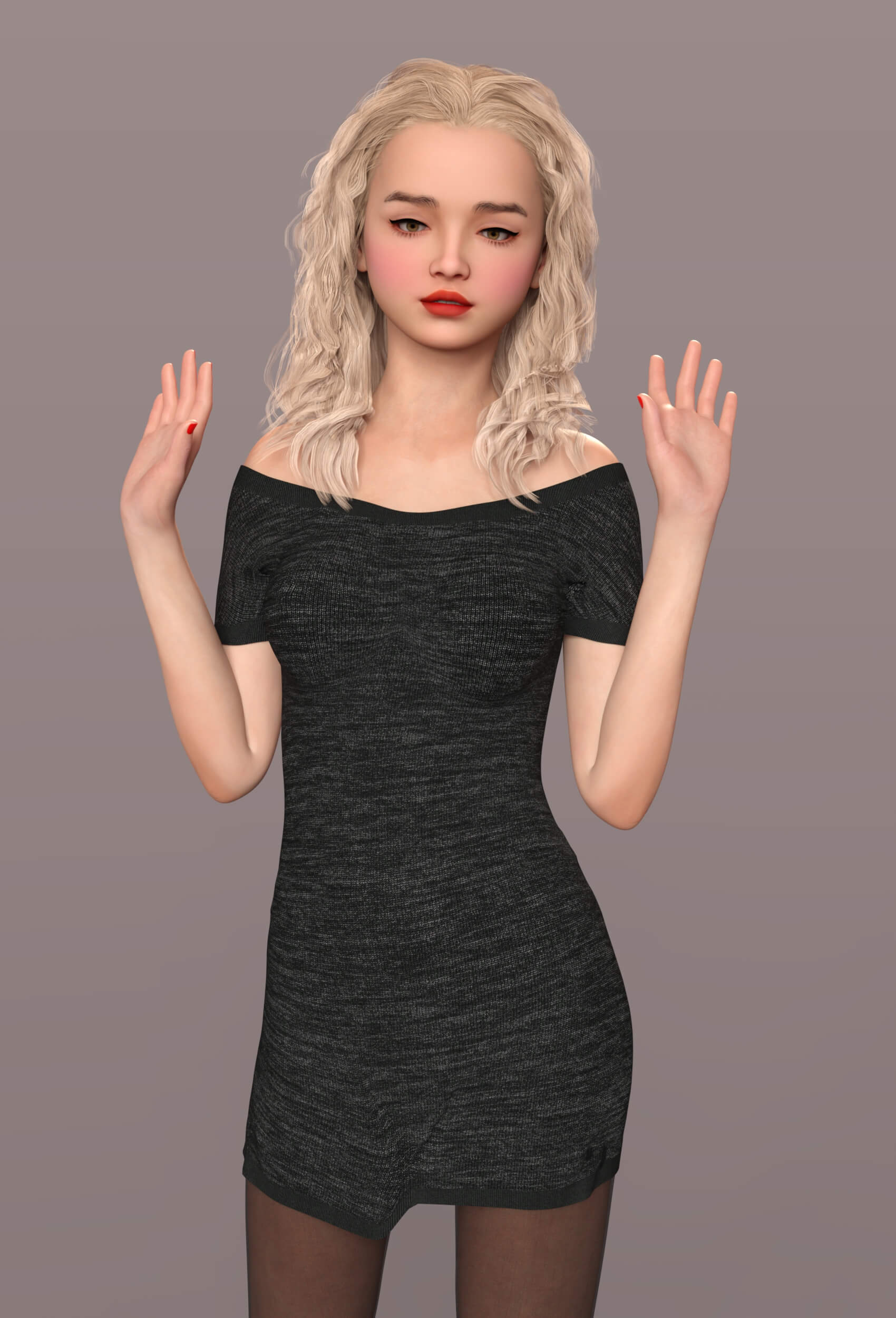 GC Girl #12 Character Morph for Genesis 9 - Daz Content by GalahadCreations