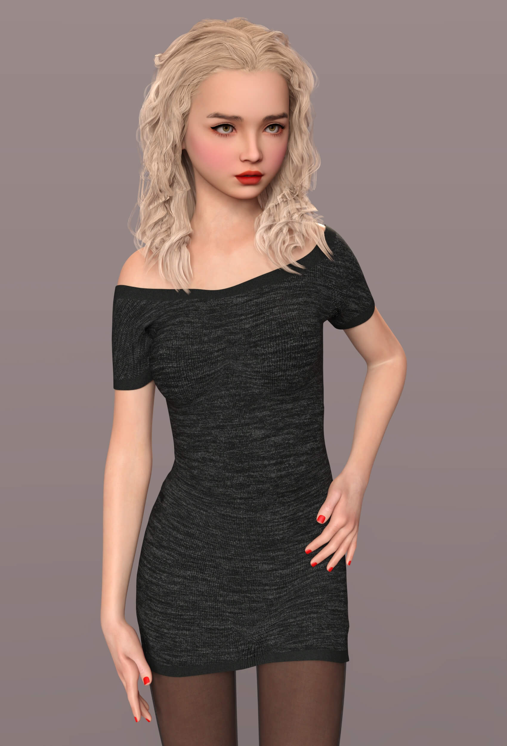 GC Girl #12 Character Morph for Genesis 9 - Daz Content by GalahadCreations