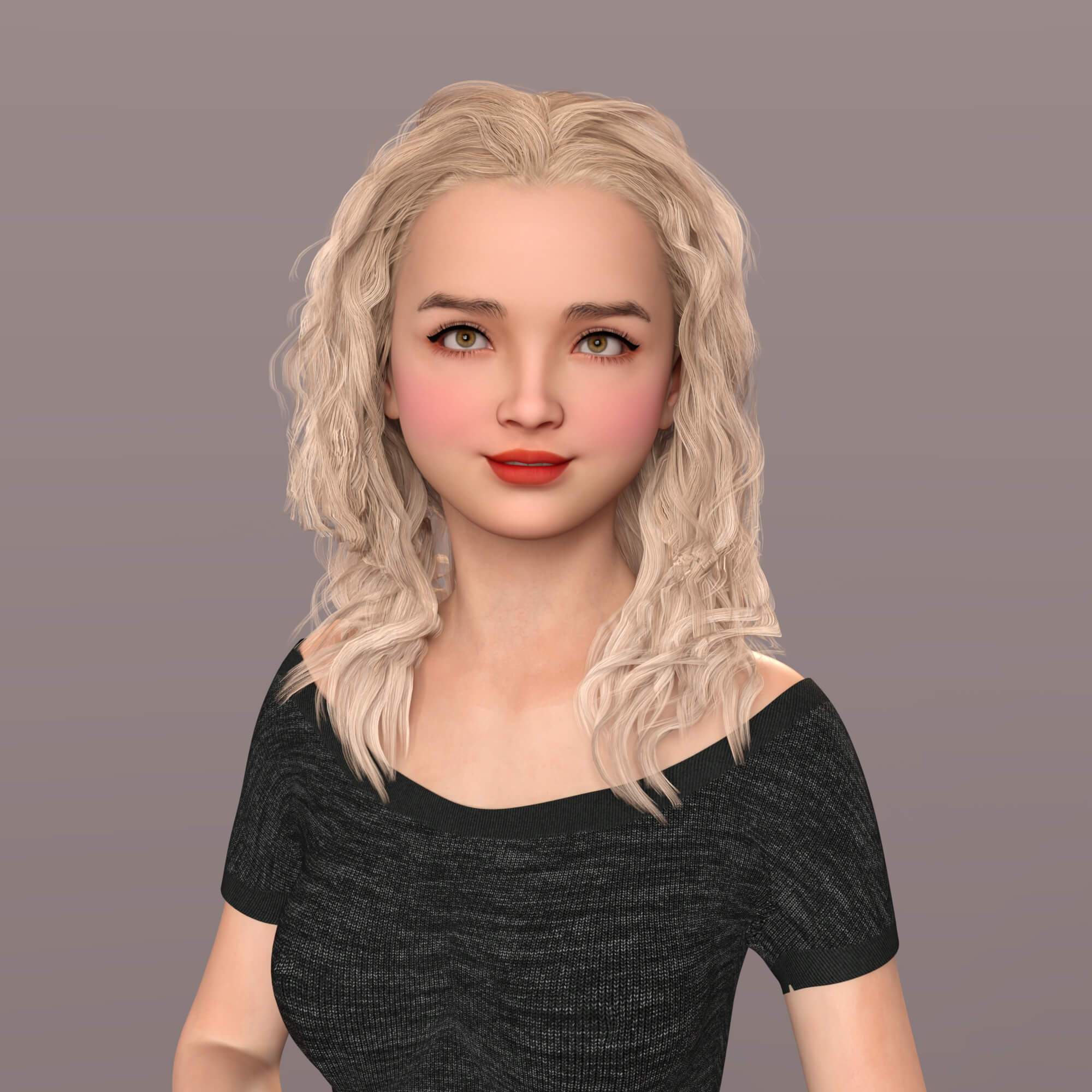 GC Girl #12 Character Morph for Genesis 9 - Daz Content by GalahadCreations