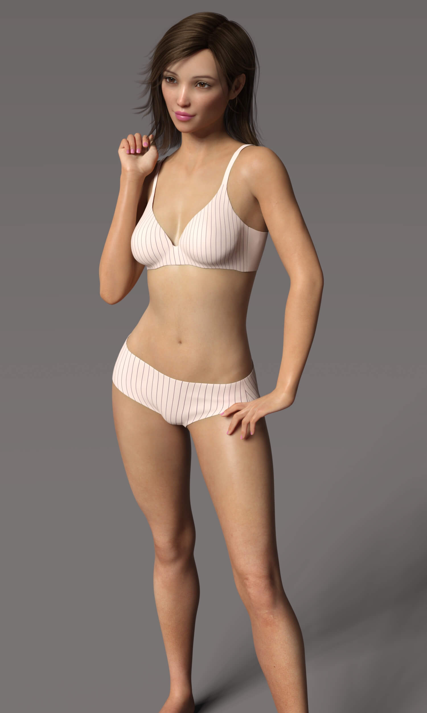 GC Girl #3 Character Morph for G8F - Daz Content by GalahadCreations