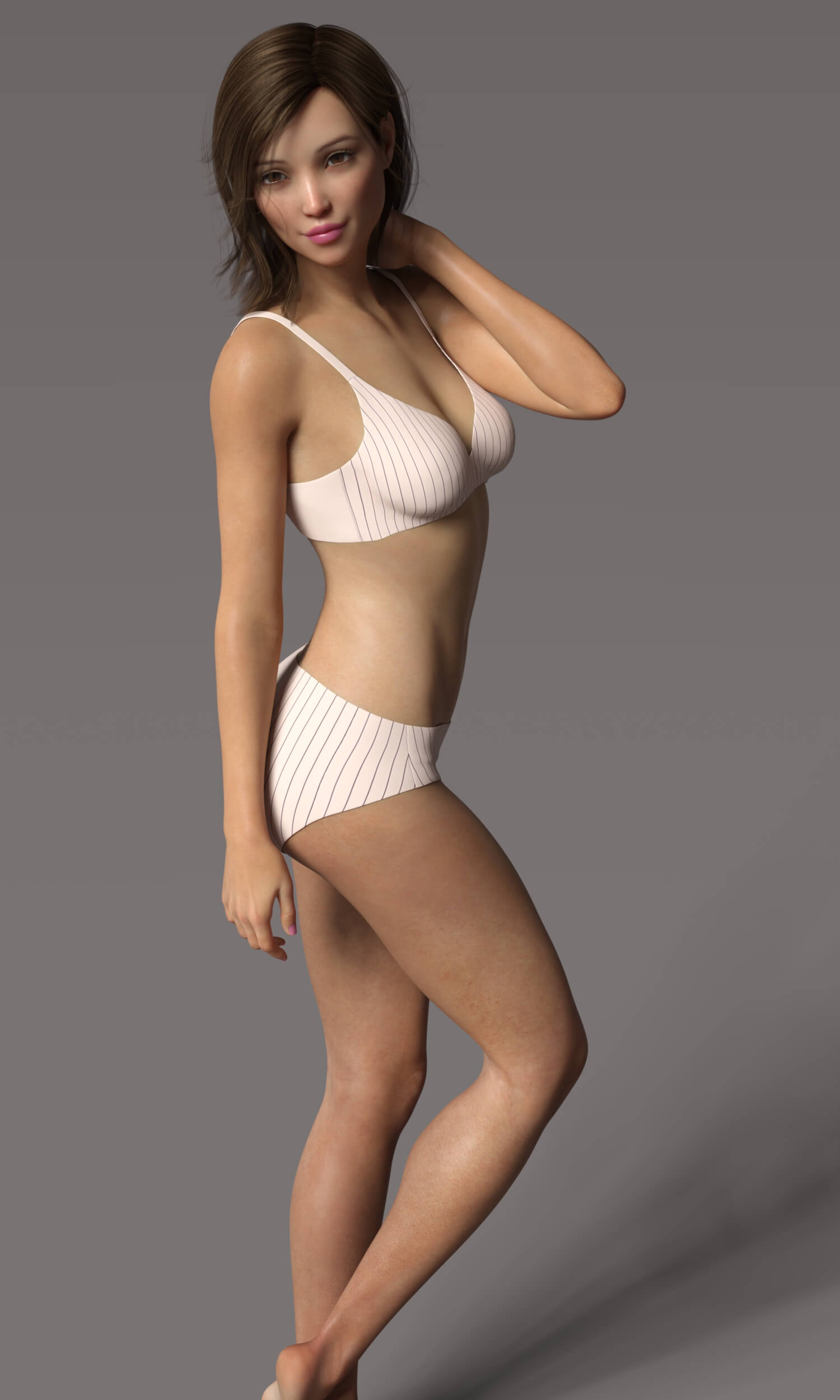 GC Girl #3 Character Morph for G8F - Daz Content by GalahadCreations