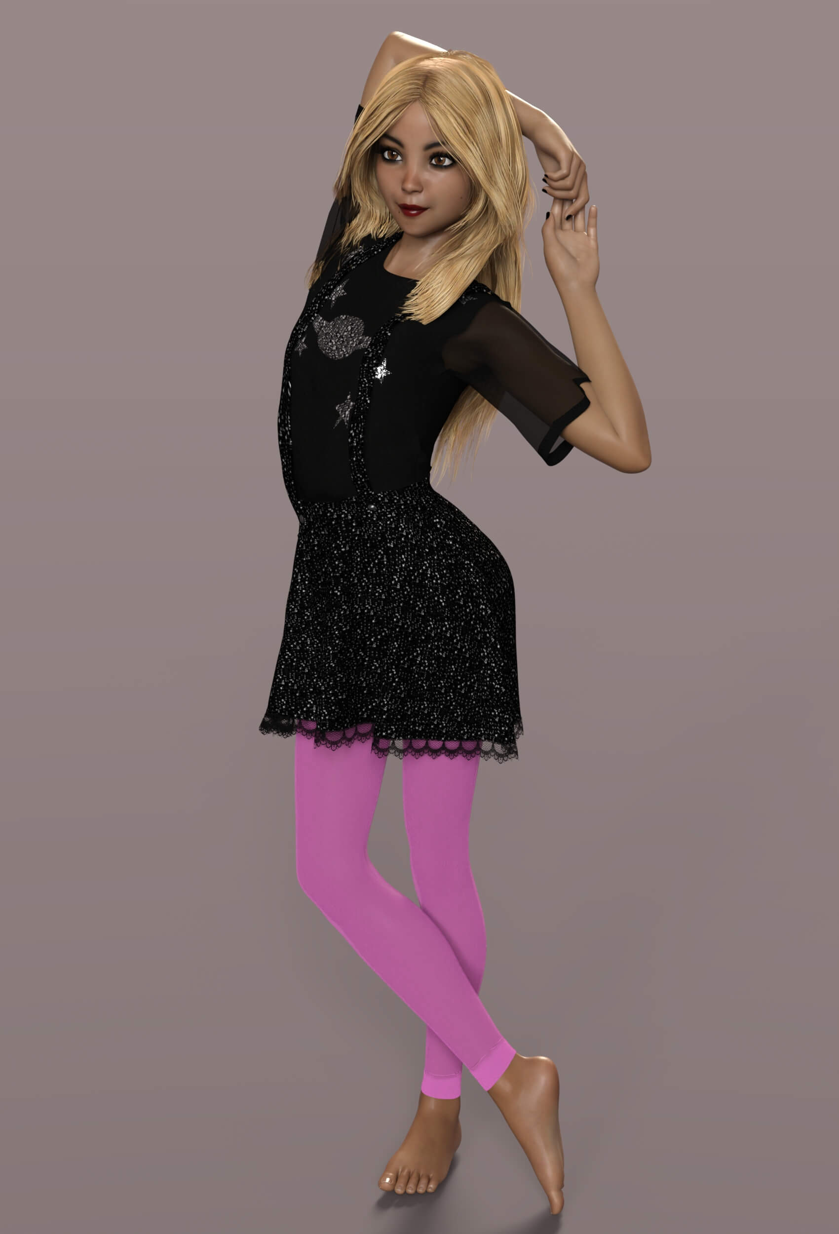 GC Girl #7 Character Morph for G8F - Daz Content by GalahadCreations