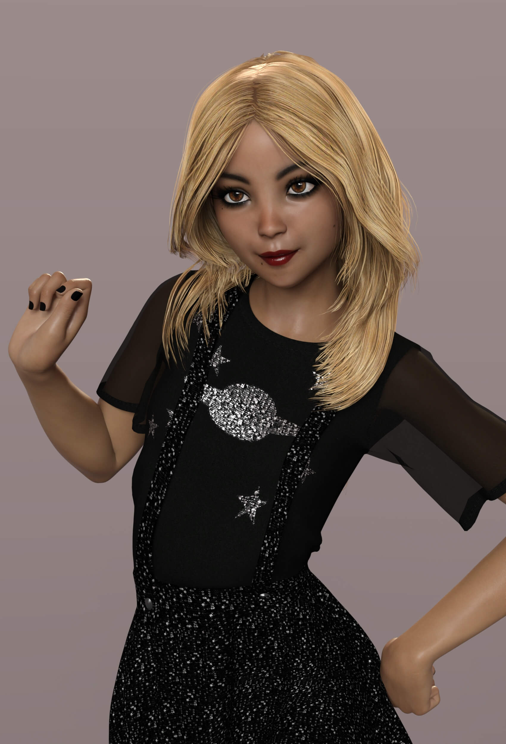 GC Girl #7 Character Morph for G8F - Daz Content by GalahadCreations