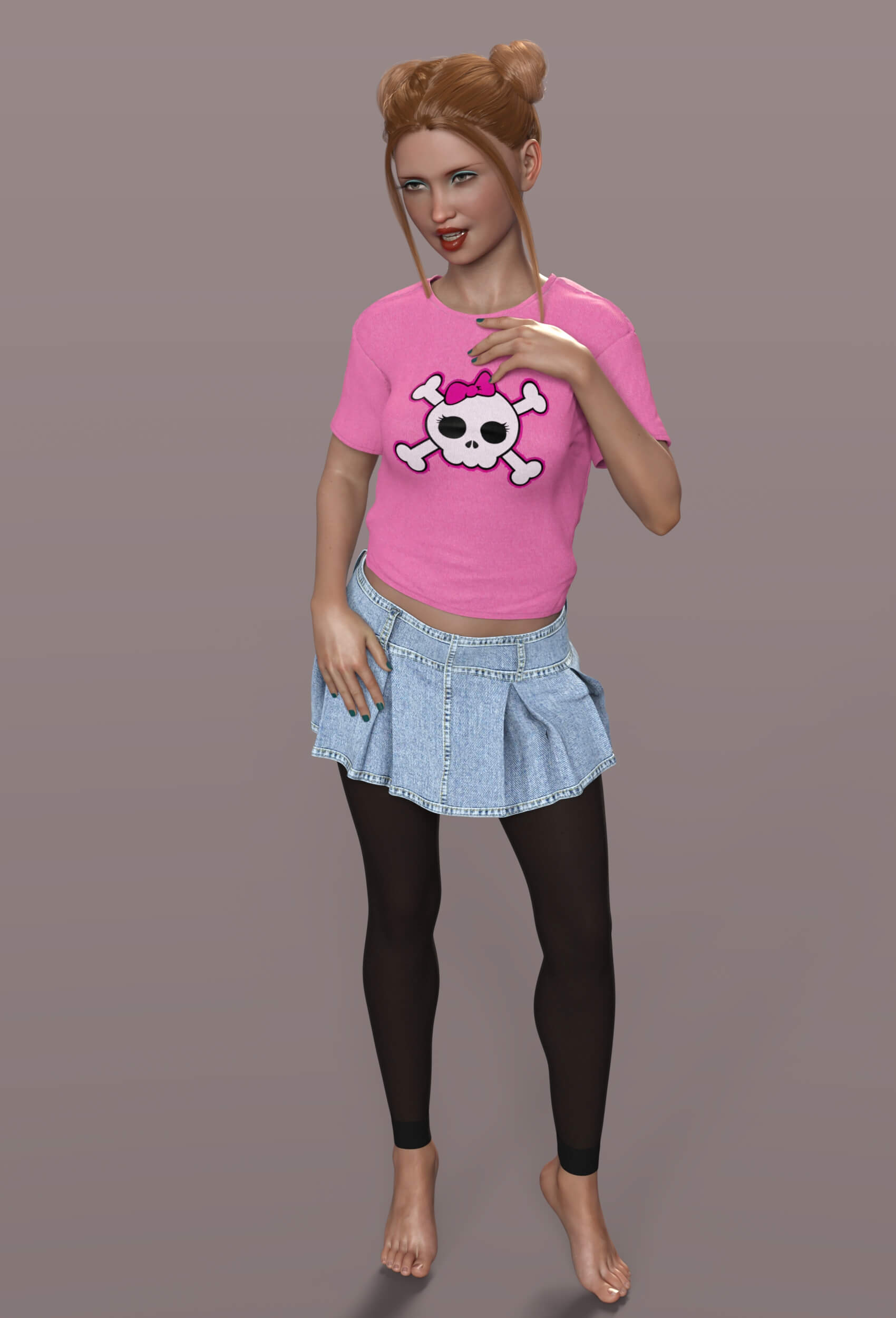 GC Teen Girl #10 Character Morph for G8F - Daz Content by GalahadCreations