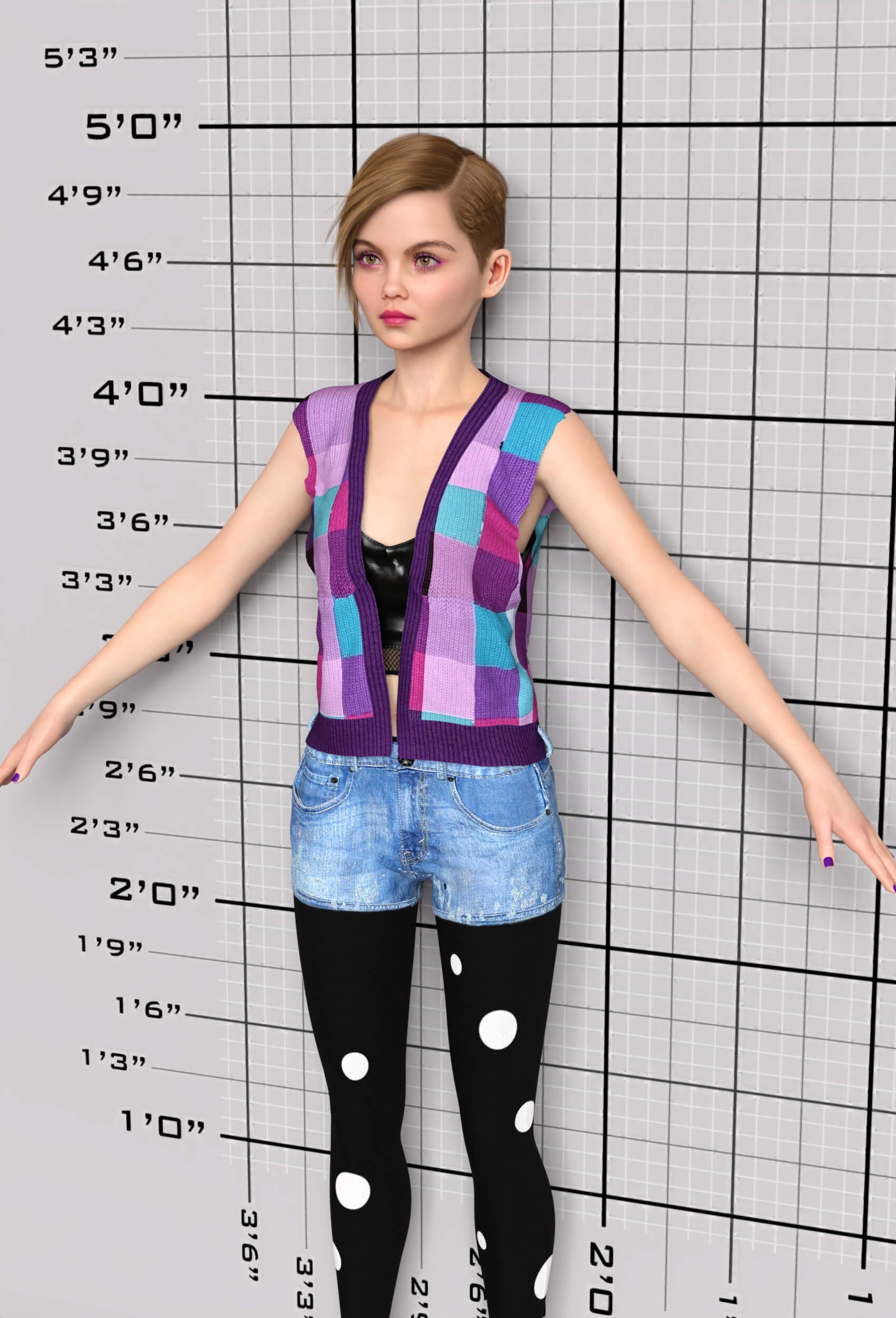 GC Teen Girl #11 Character Morph for Genesis 9 - Daz Content by ...