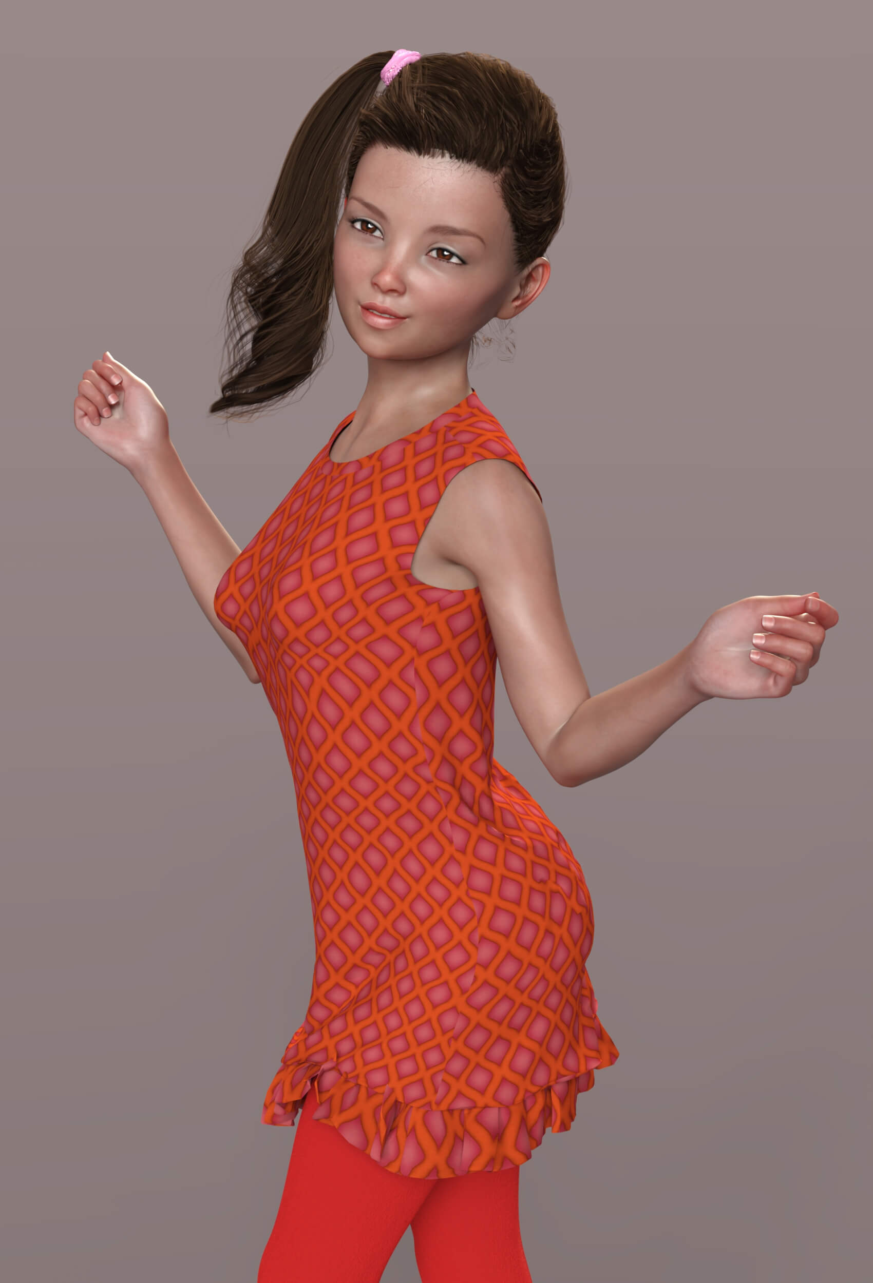 GC Teen Girl #14 Character Morph for G8F - Daz Content by GalahadCreations