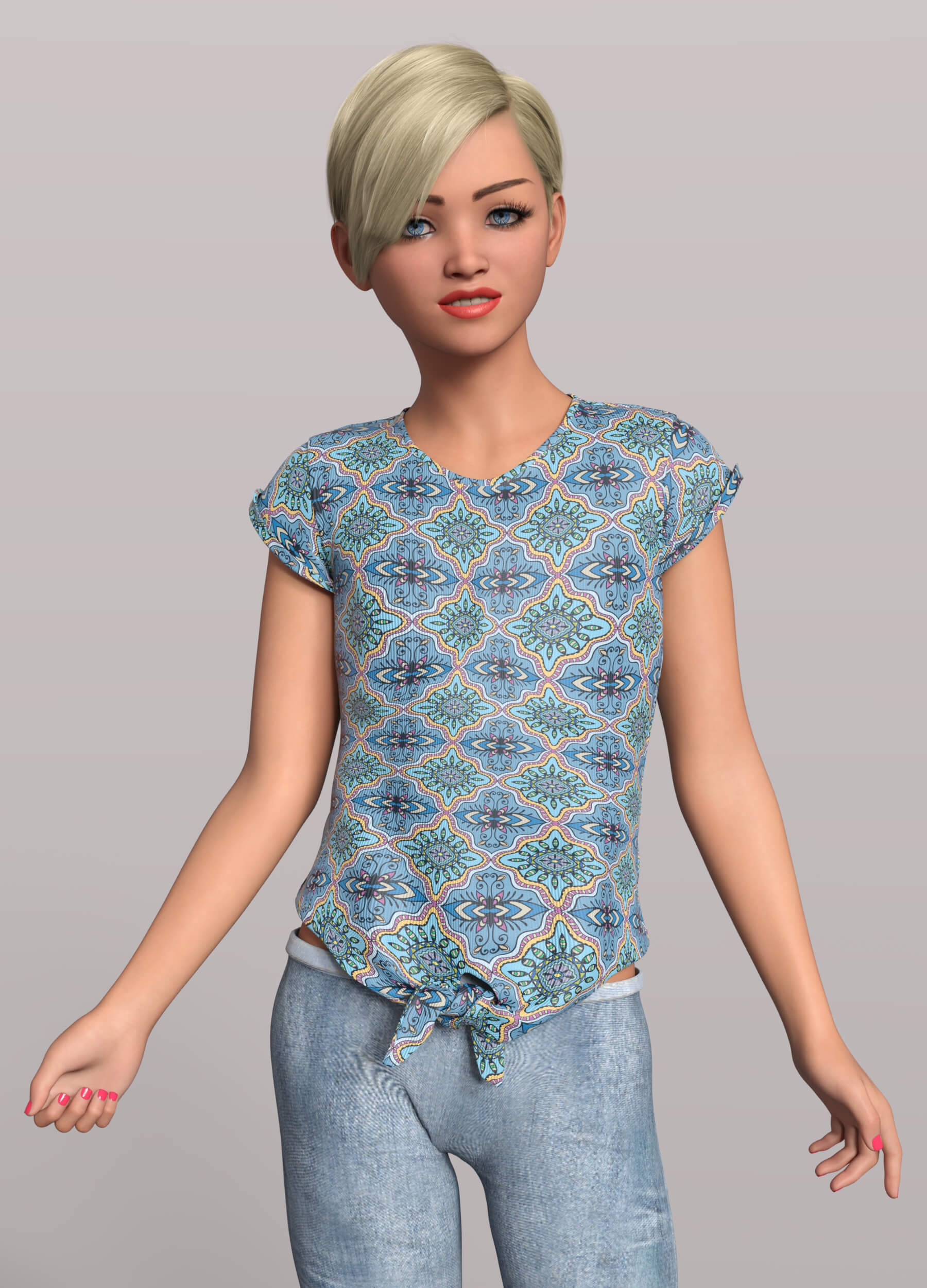 GC Teen Girl #2 Character Morph for Genesis 9 - Daz Content by ...