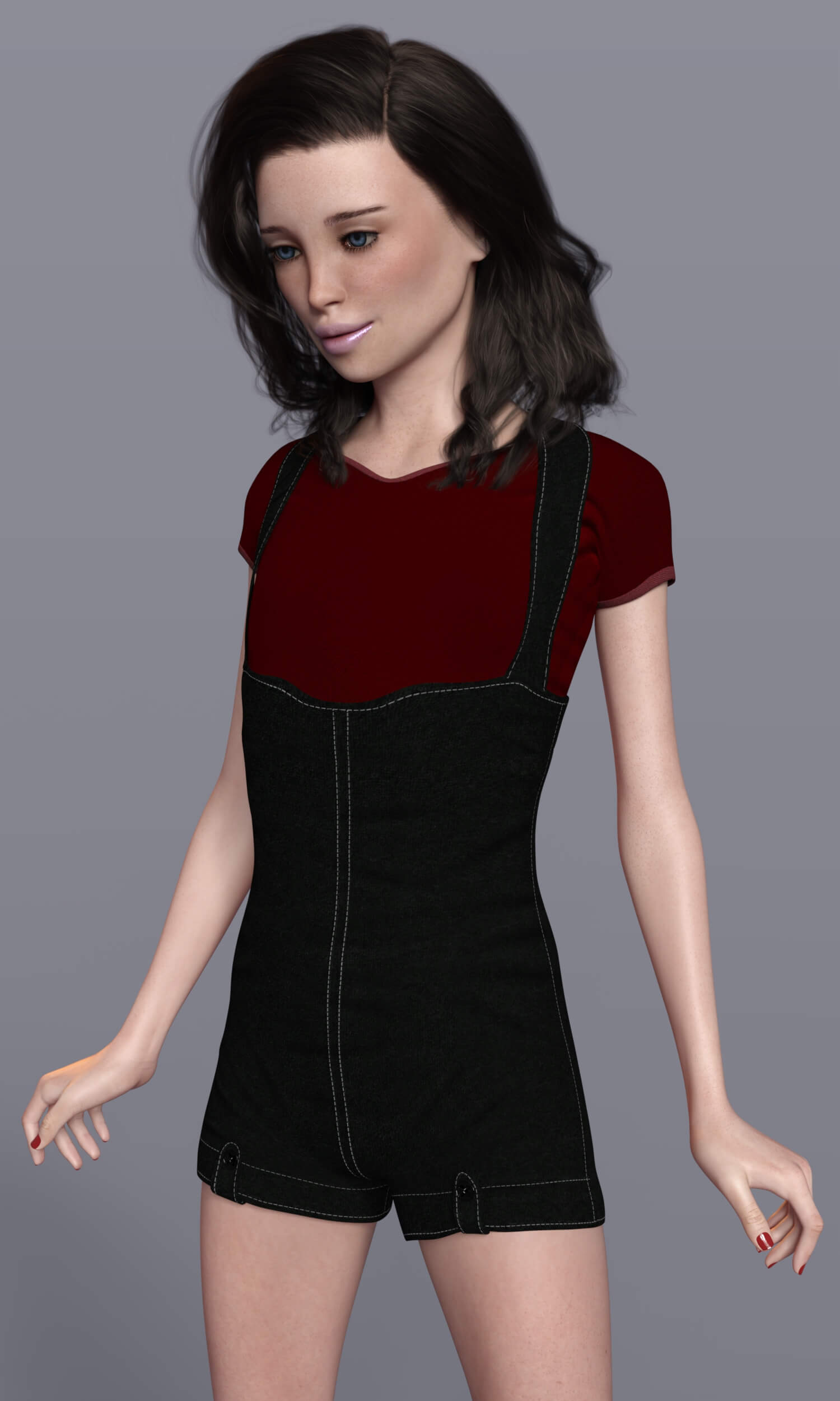 GC Teen Girl #3 Character Morph for G8F - Daz Content by GalahadCreations