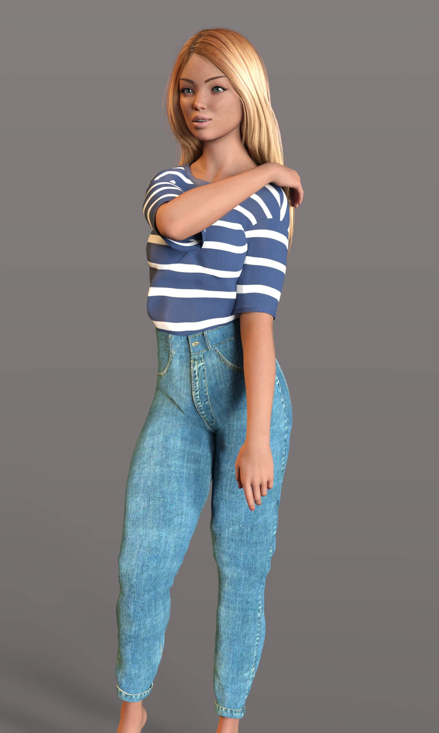 GC Teen Girl #4 Character Morph for Genesis 9 - Daz Content by ...