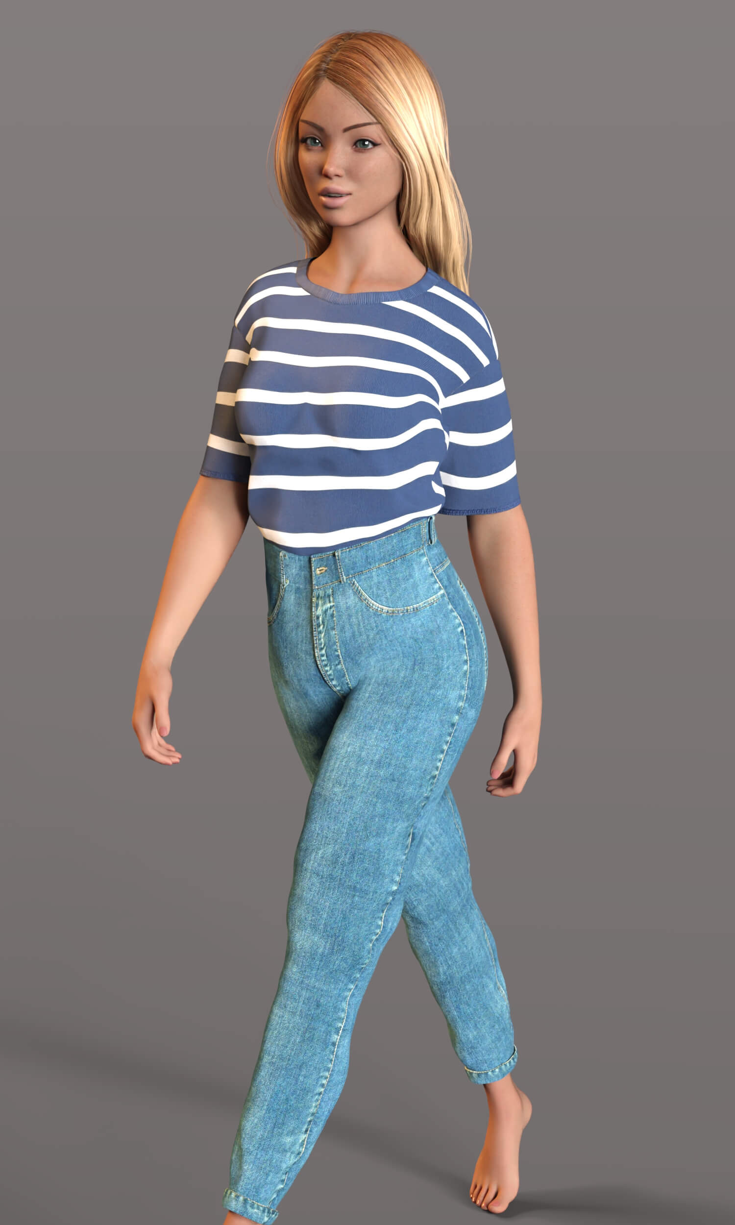 GC Teen Girl #4 Character Morph for Genesis 9 - Daz Content by ...