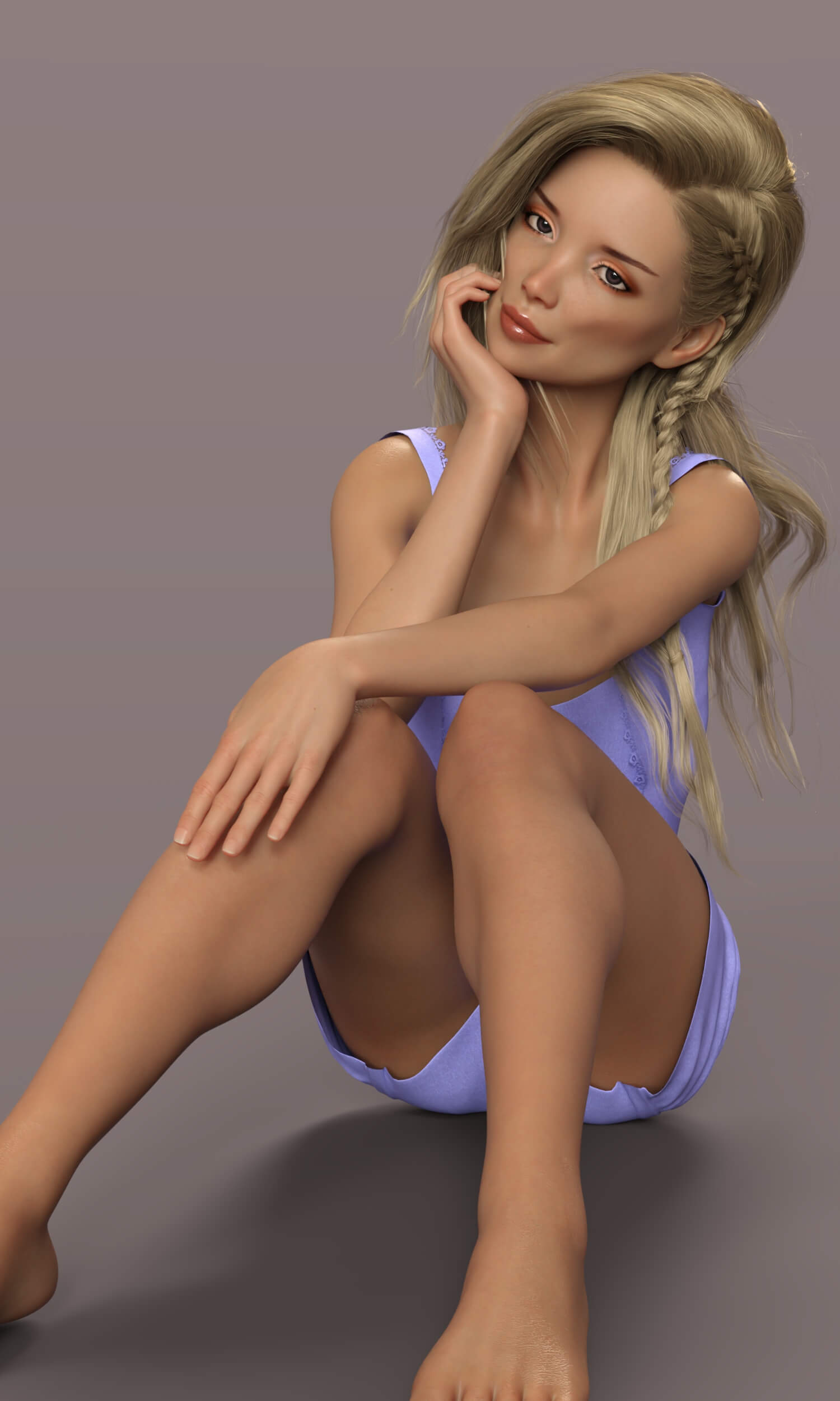 GC Teen Girl #6 Character Morph for G8F - Daz Content by GalahadCreations
