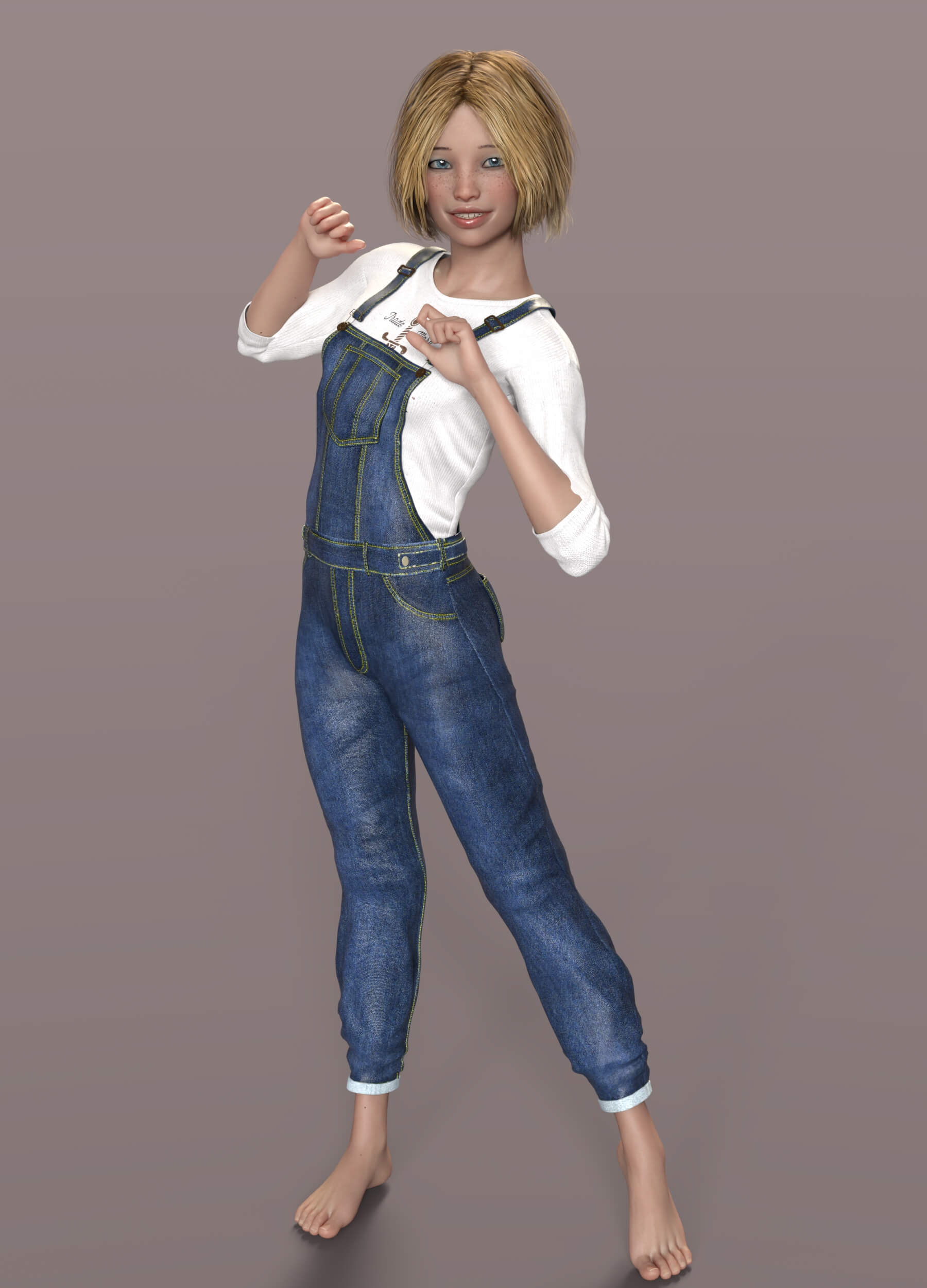 GC Teen Girl #7 Character Morph for G8F - Daz Content by GalahadCreations