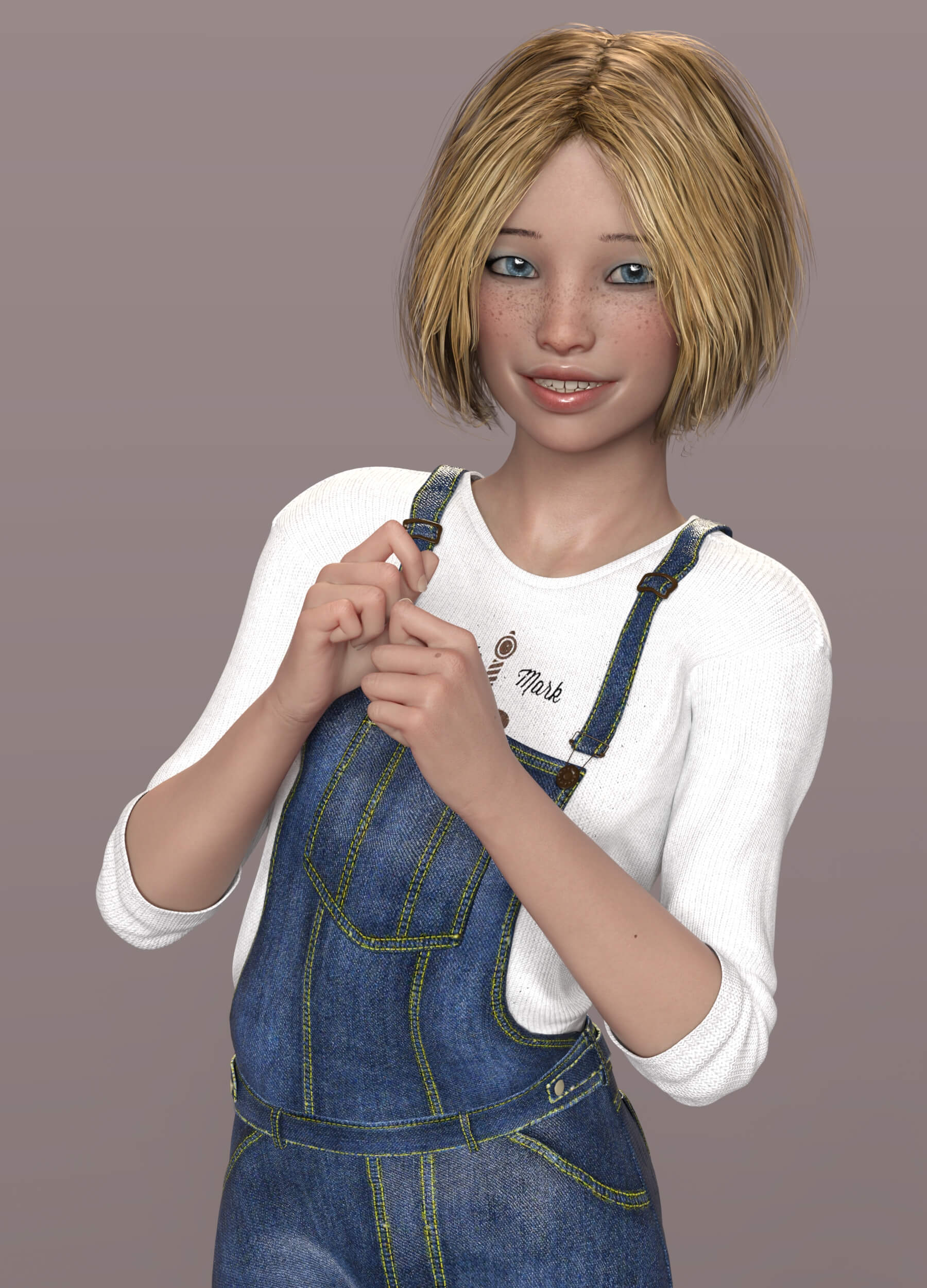 GC Teen Girl #7 Character Morph for G8F - Daz Content by GalahadCreations