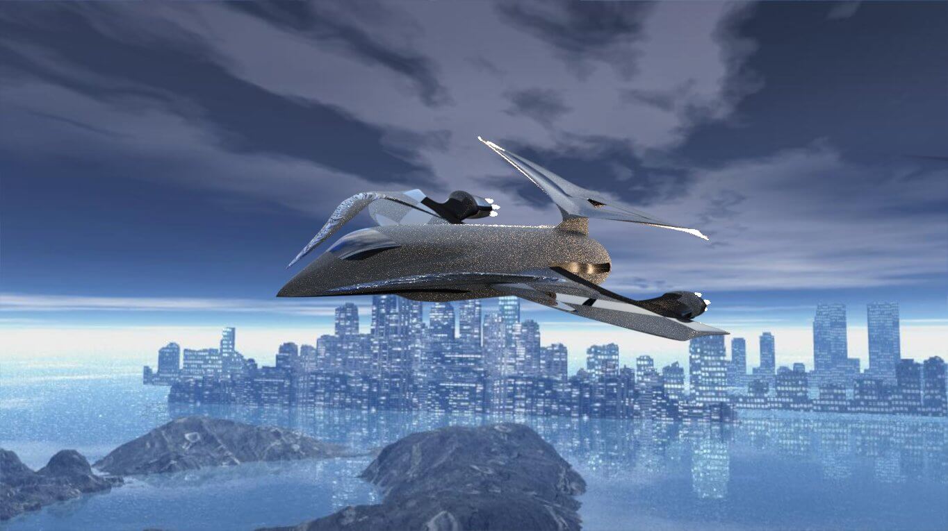 Rocket-BIRD 3D Render, Digital Art by first78
