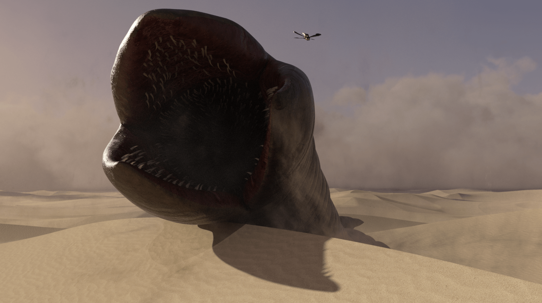 Shai-Hulud 3D Render | RenderHub Gallery