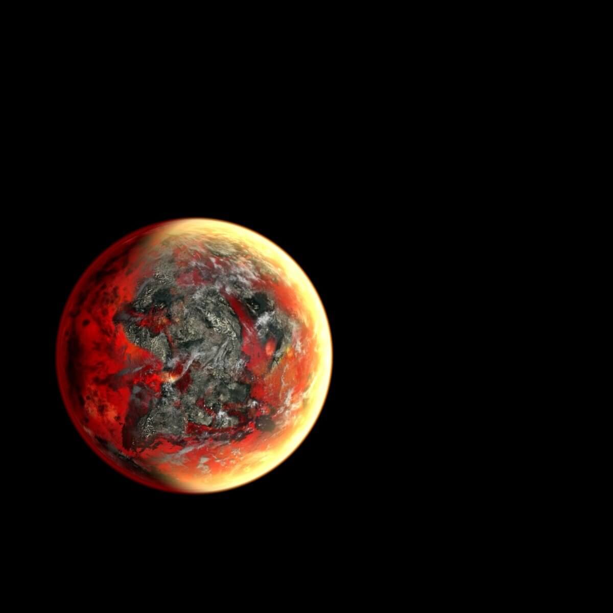 18K Apocalyptic Earth - 3D Model by Galva858