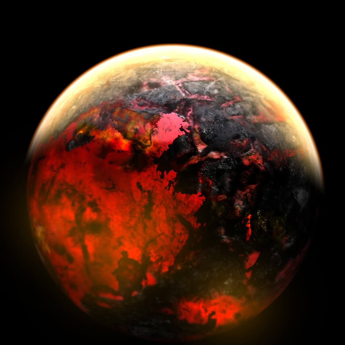18K Apocalyptic Earth - 3D Model by Galva858