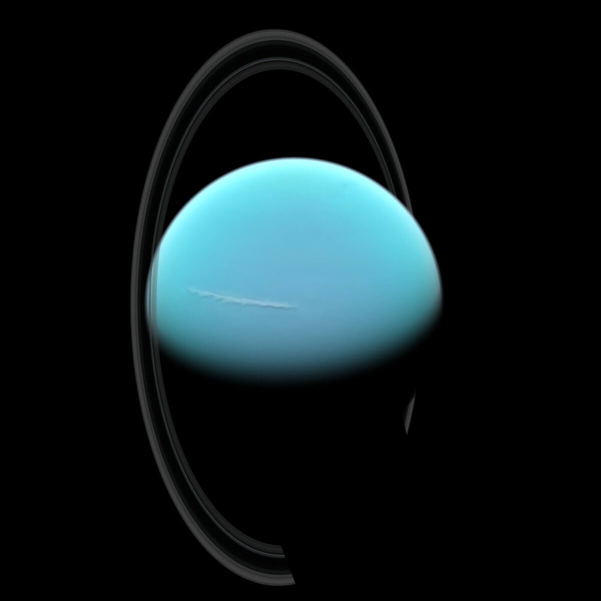2K Photorealistic Uranus - 3D Model by Galva858