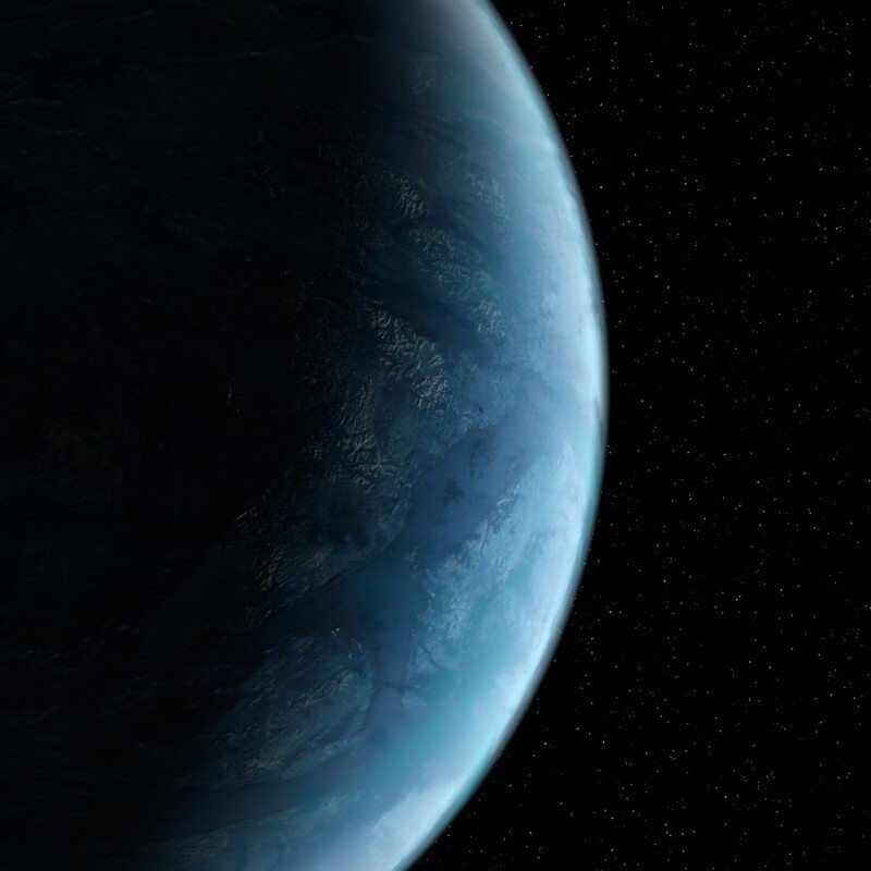 8K Photorealistic Exo Planet - 3D Model by Galva858