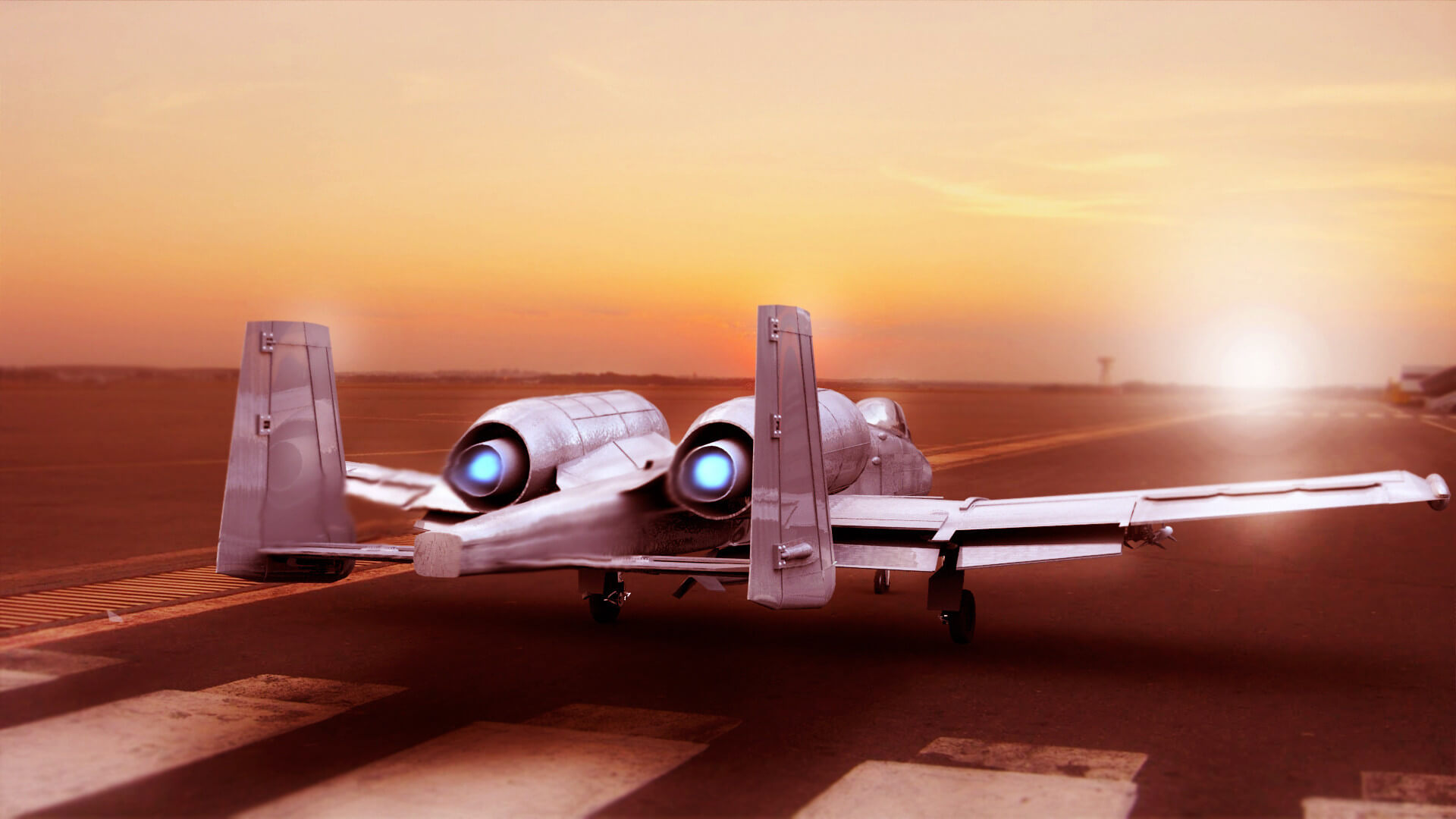 A 10 Thunderbolt Wallpaper