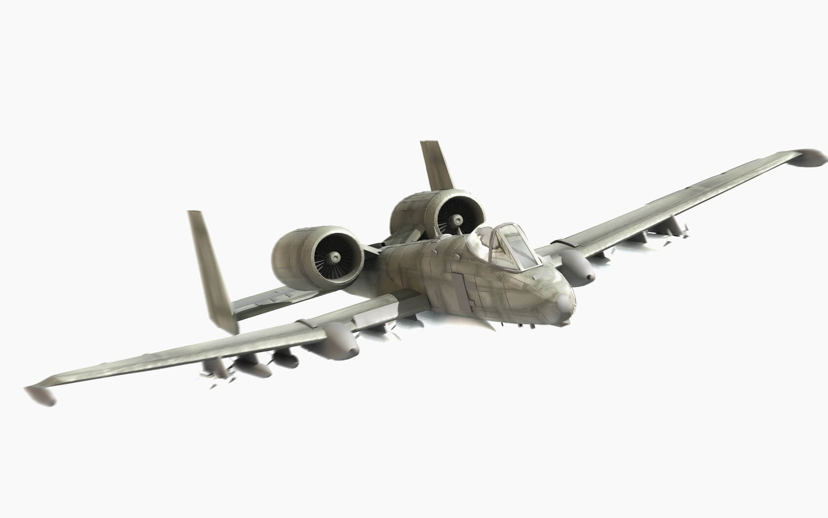 A-10 Thunderbolt 3D Model by Galva858