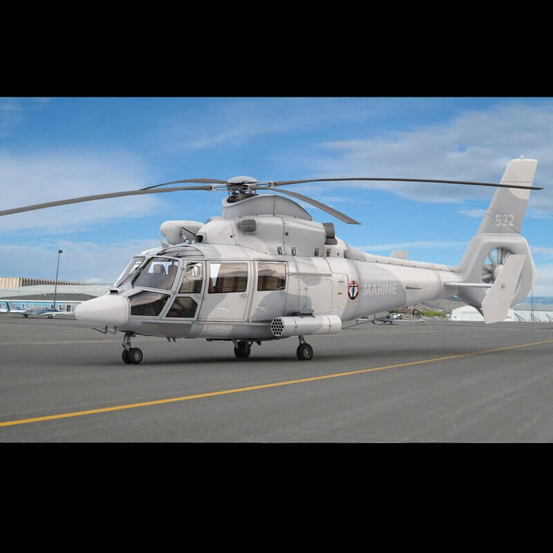 Eurocopter AS 565 Panther - 3D Model by Galva858