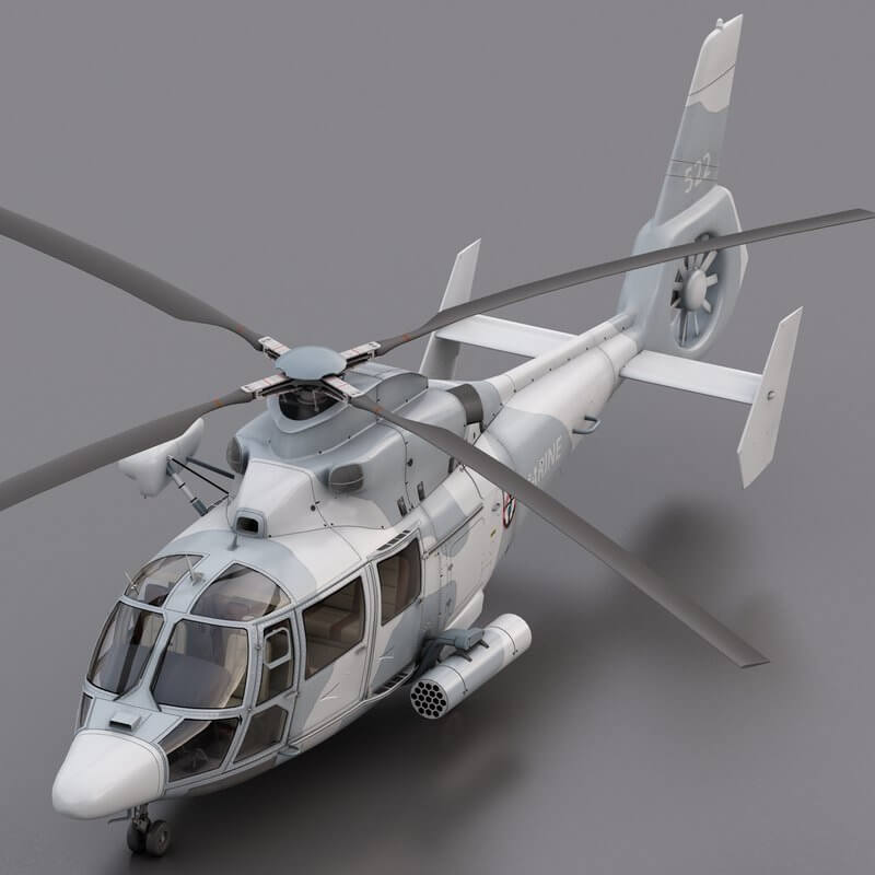 Eurocopter AS 565 Panther - 3D Model by Galva858
