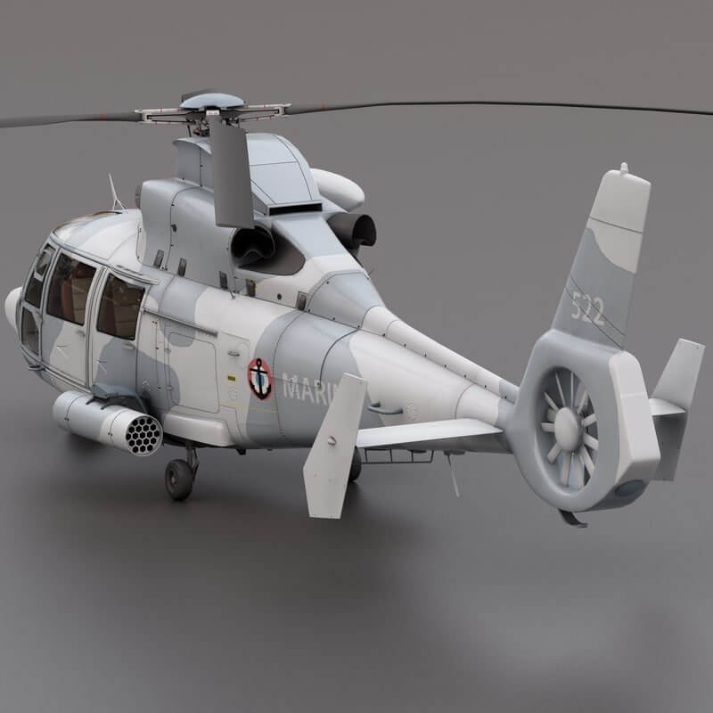 Eurocopter AS 565 Panther - 3D Model by Galva858