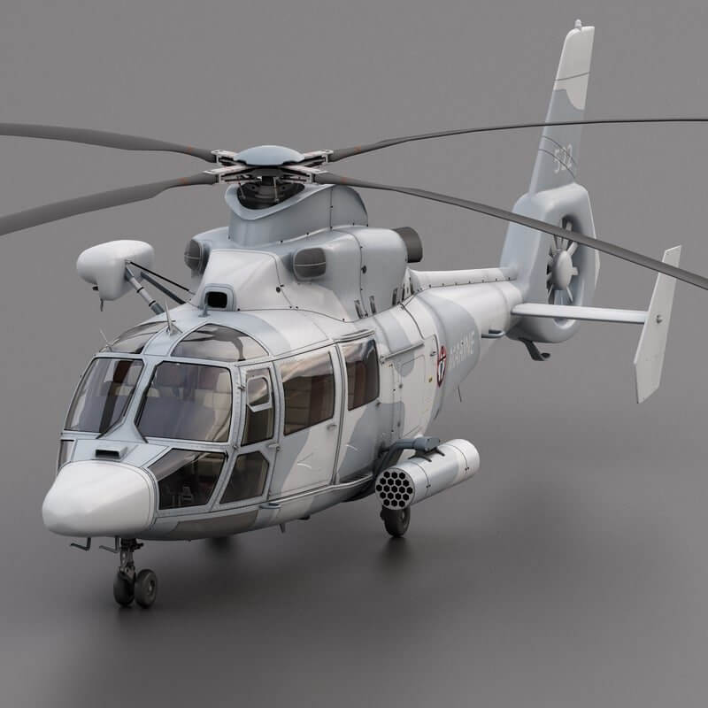 Eurocopter AS 565 Panther - 3D Model by Galva858
