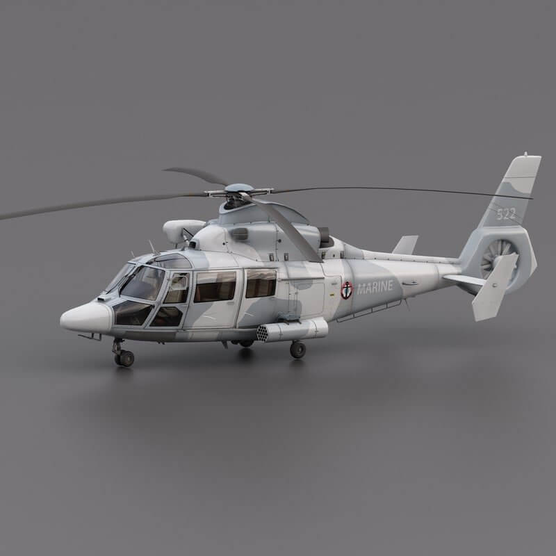 Eurocopter AS 565 Panther - 3D Model by Galva858