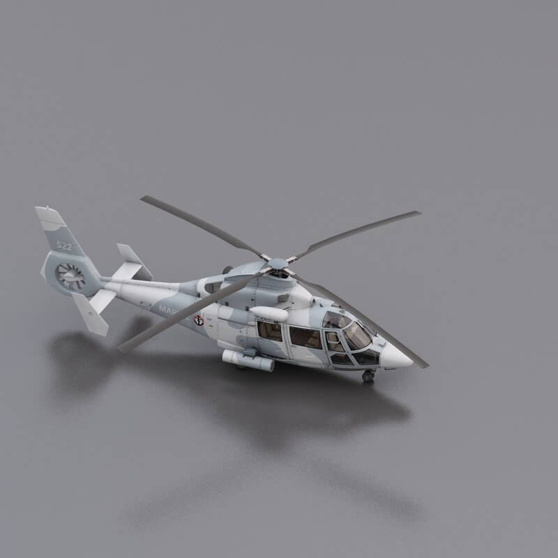 Eurocopter AS 565 Panther - 3D Model by Galva858