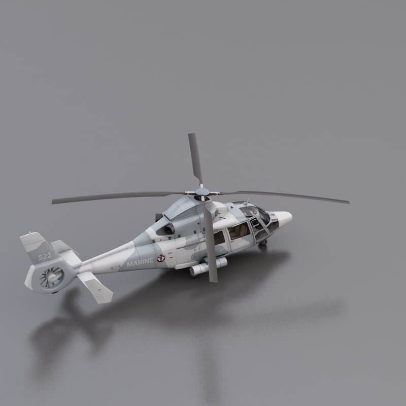 Eurocopter AS 565 Panther - 3D Model by Galva858