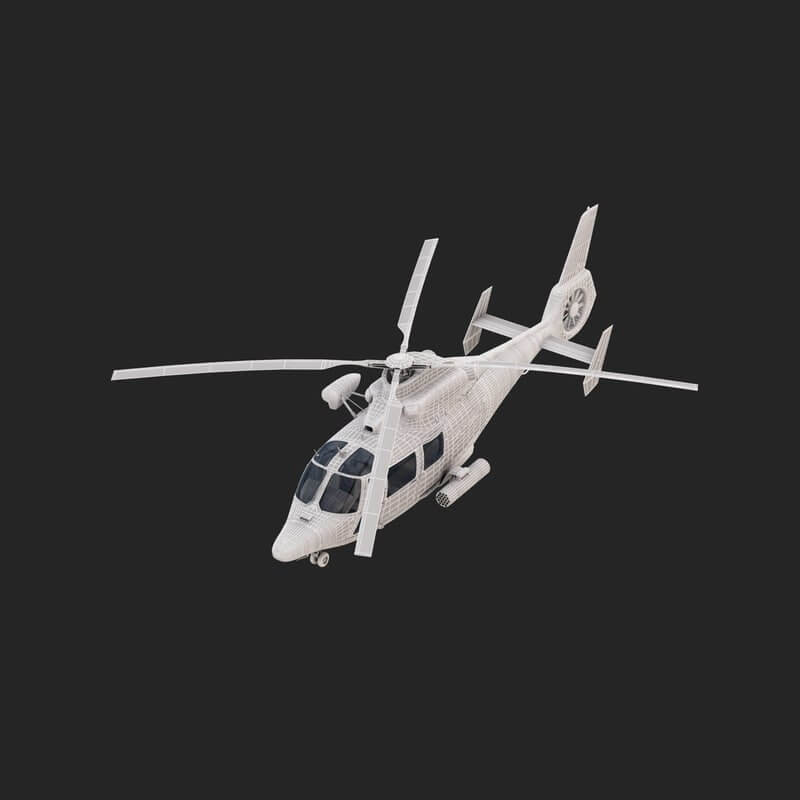 Eurocopter AS 565 Panther - 3D Model by Galva858