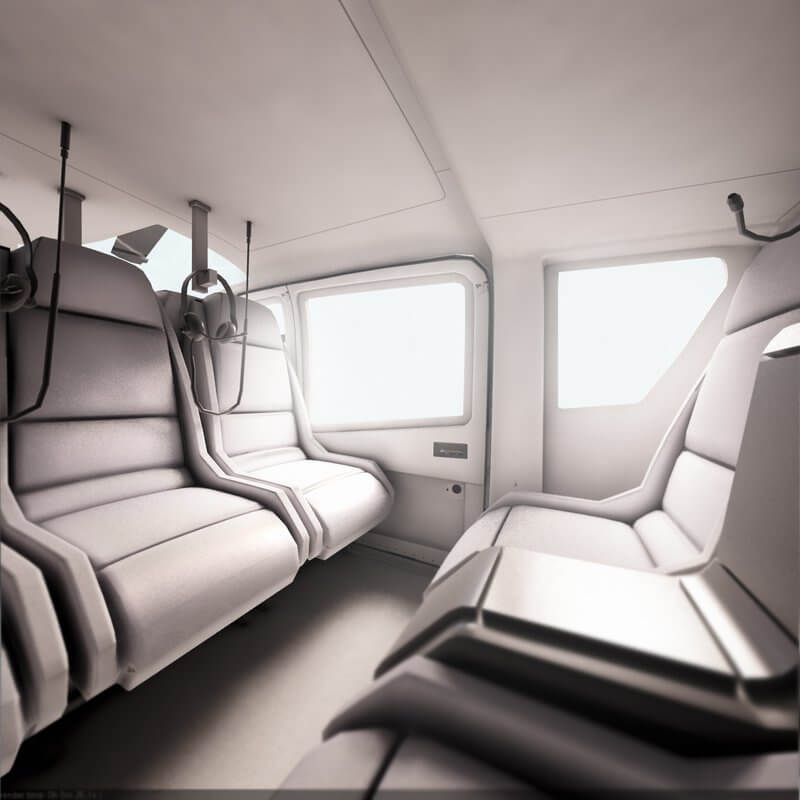 Eurocopter EC 135 Medical - 3D Model by Galva858