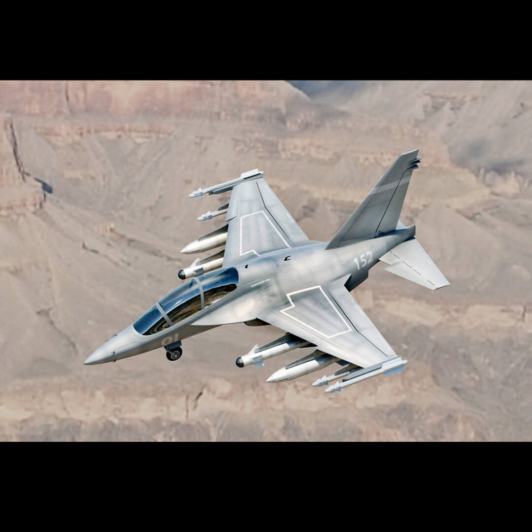 Fighter Yak 130 - 3D Model by Galva858