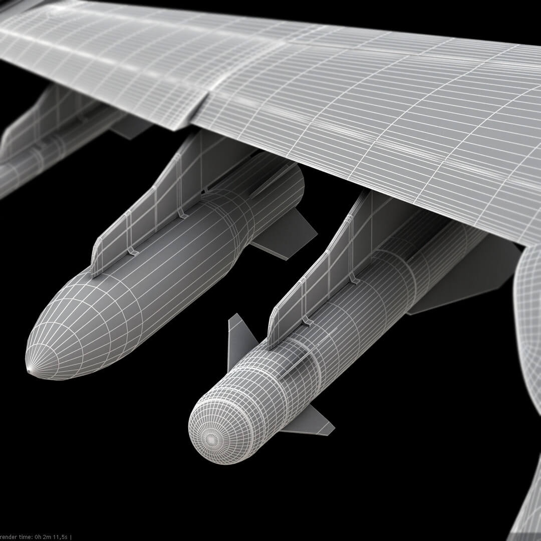 Fighter Yak 130 - 3D Model by Galva858