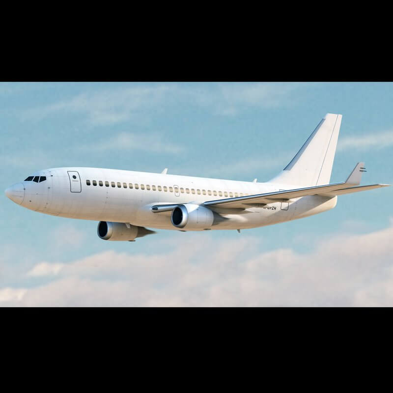 Generic Airplane - 3D Model by Galva858