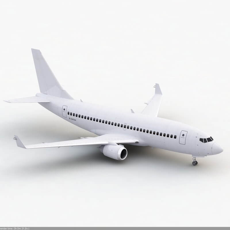 Generic Airplane - 3D Model by Galva858