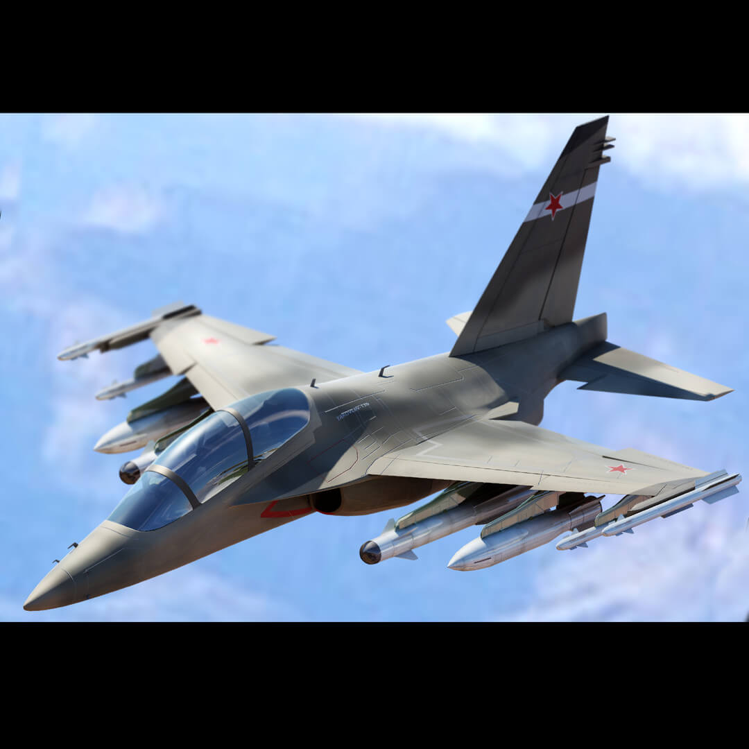 Fighter Yak 130 - 3D Model by Galva858