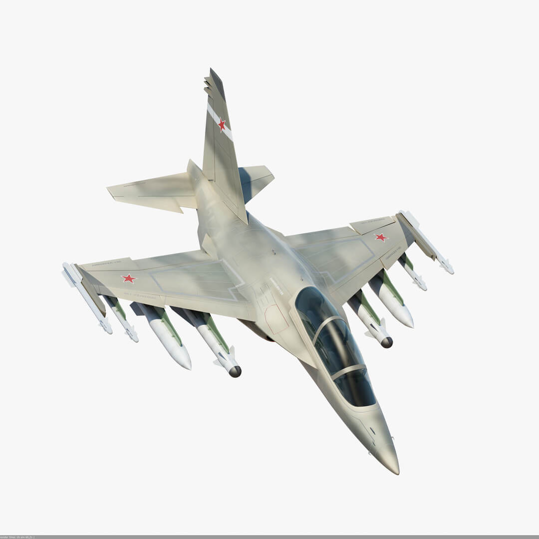 Fighter Yak 130 - 3D Model by Galva858