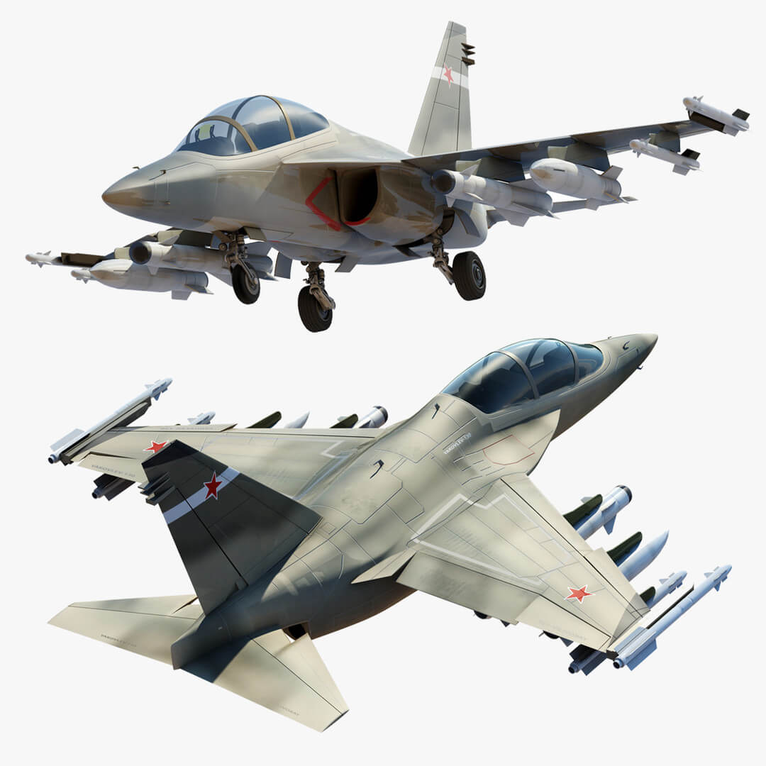 Fighter Yak 130 - 3D Model by Galva858