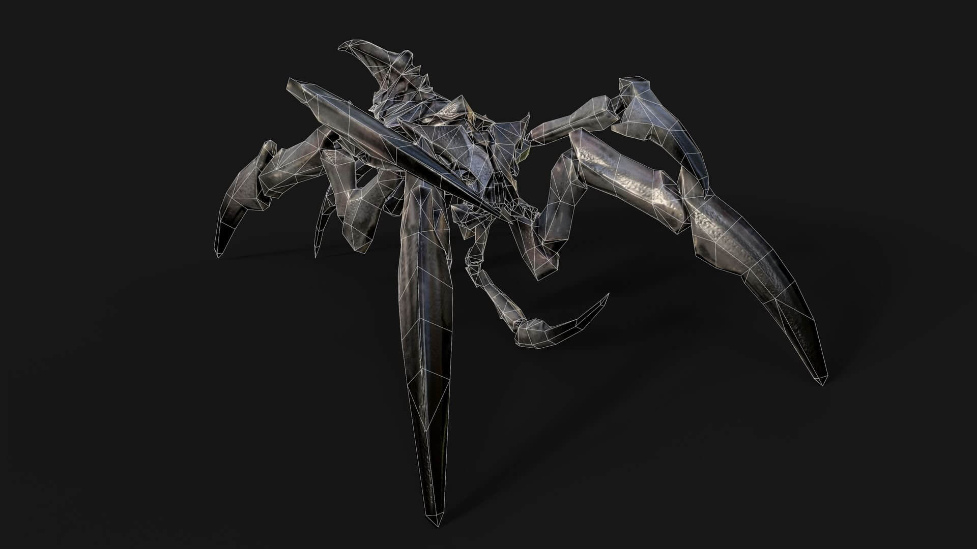 Arachnid Monster - 3D Model by Game-Ready Studios