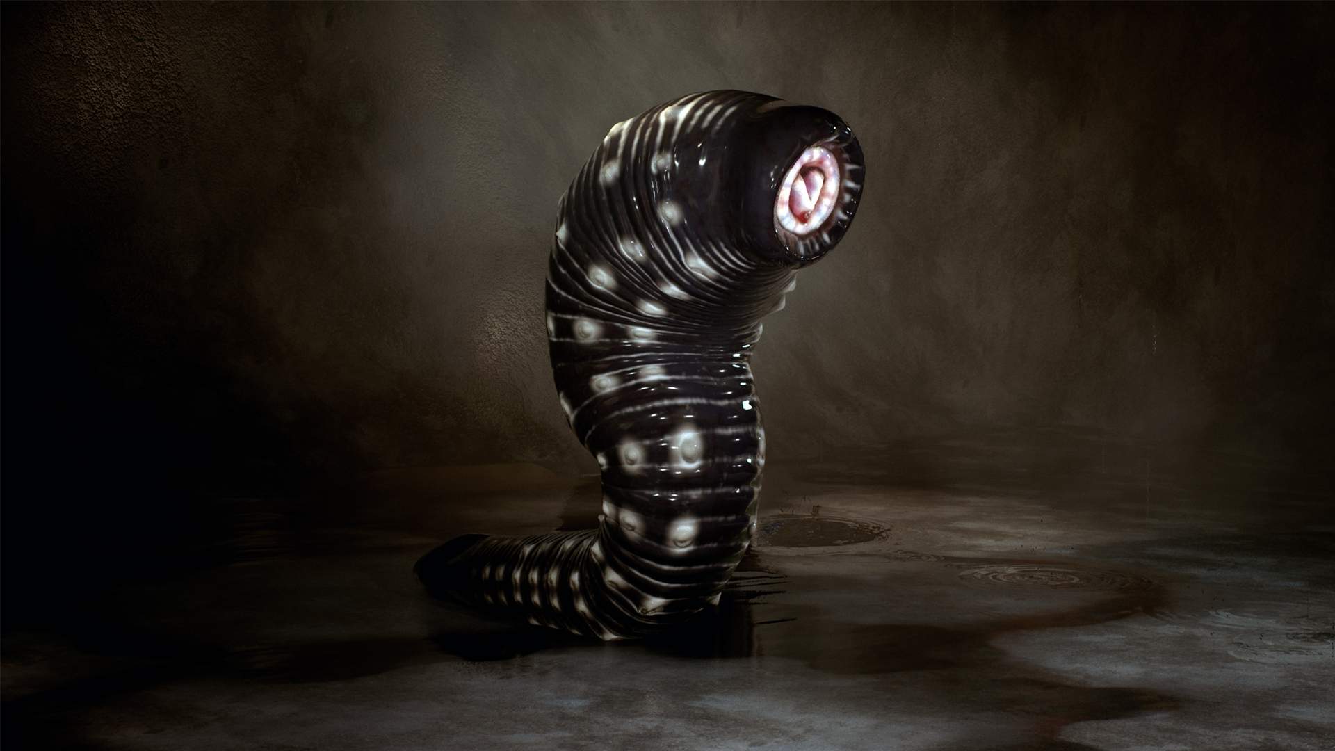 Armored Leech - 3D Model by Game-Ready Studios