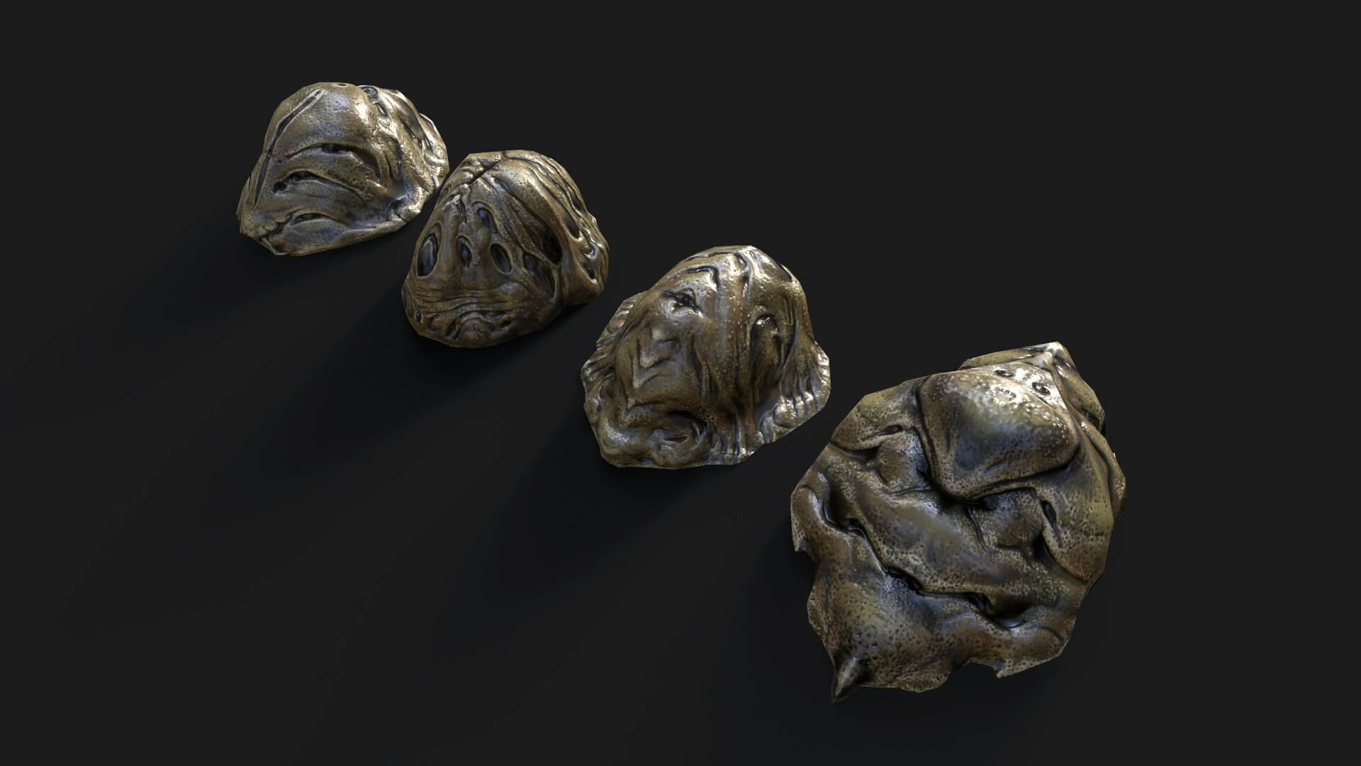 Cocoons - 3D Model by Game-Ready Studios