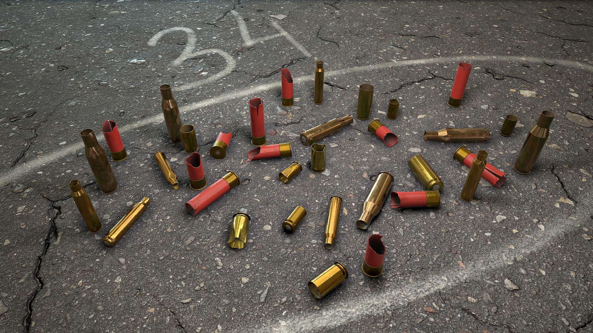 Crime Scene Assets - 3D Model by Game-Ready Studios