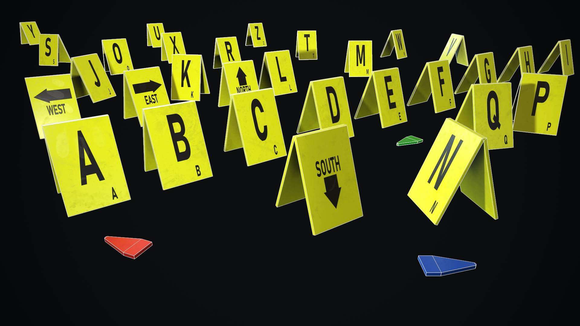 Crime Scene Assets - 3D Model by Game-Ready Studios