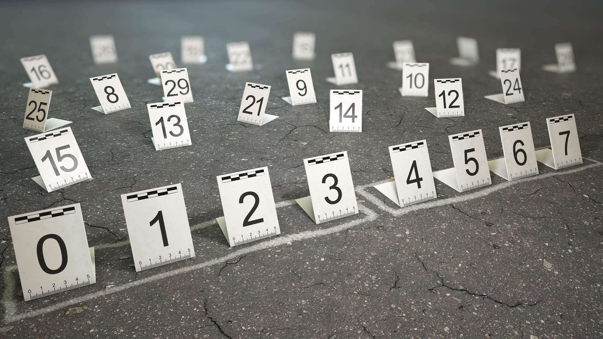 Crime Scene Assets - 3D Model by Game-Ready Studios