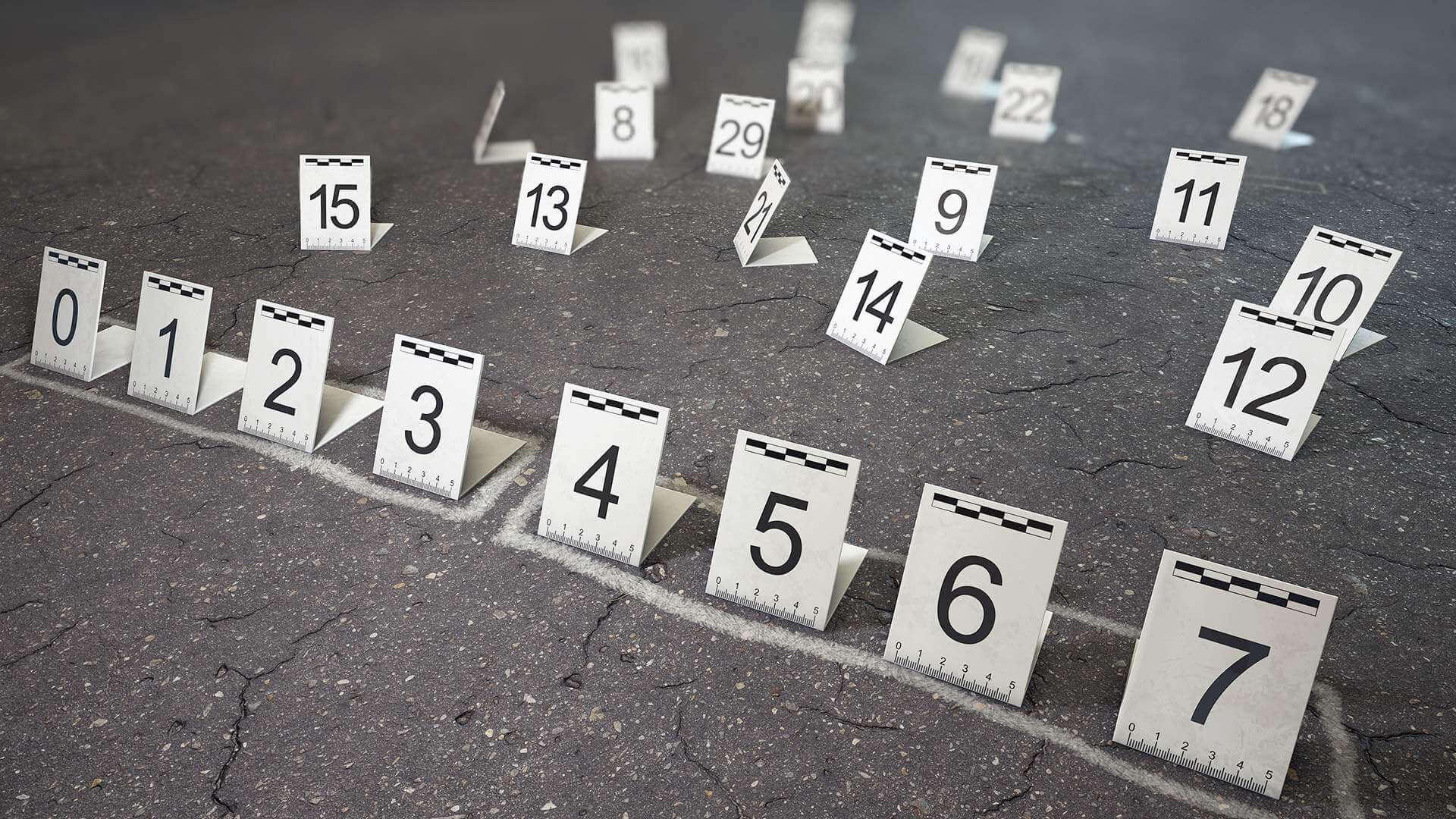 Crime Scene Assets - 3D Model by Game-Ready Studios