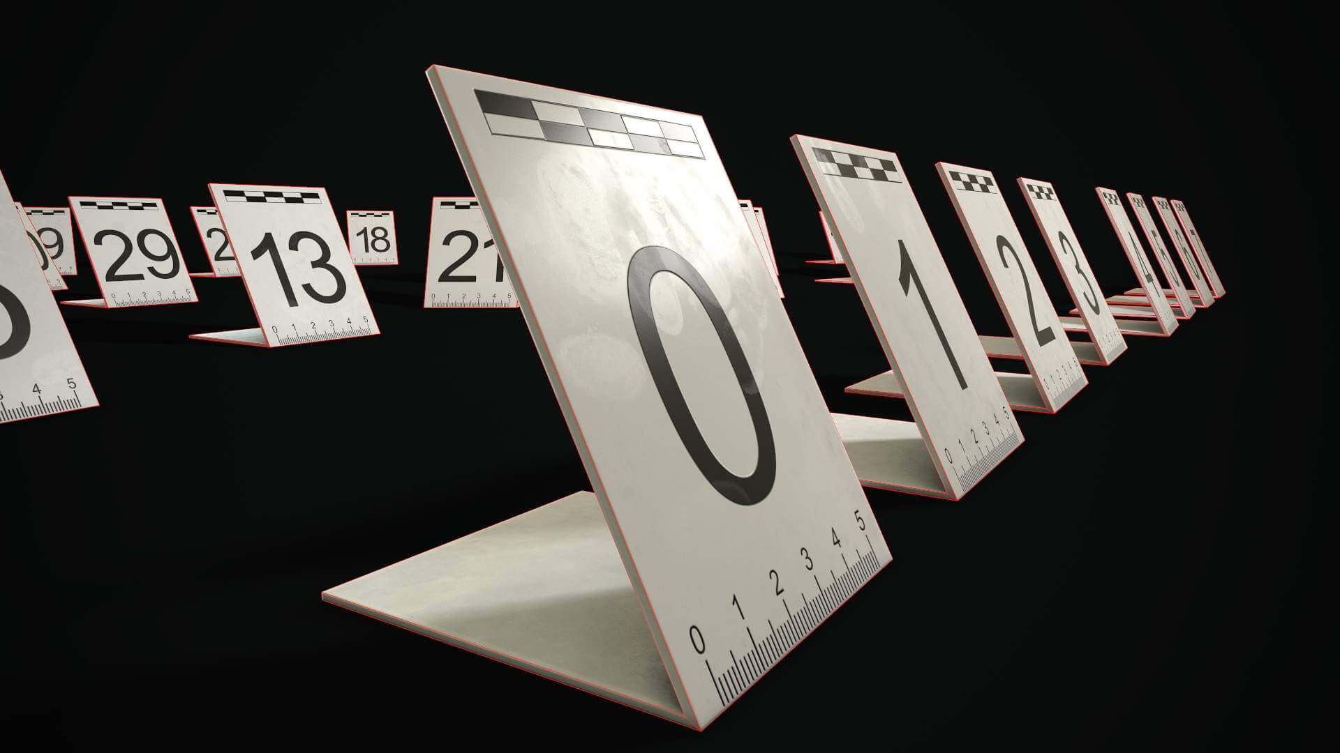 Crime Scene Assets - 3D Model by Game-Ready Studios