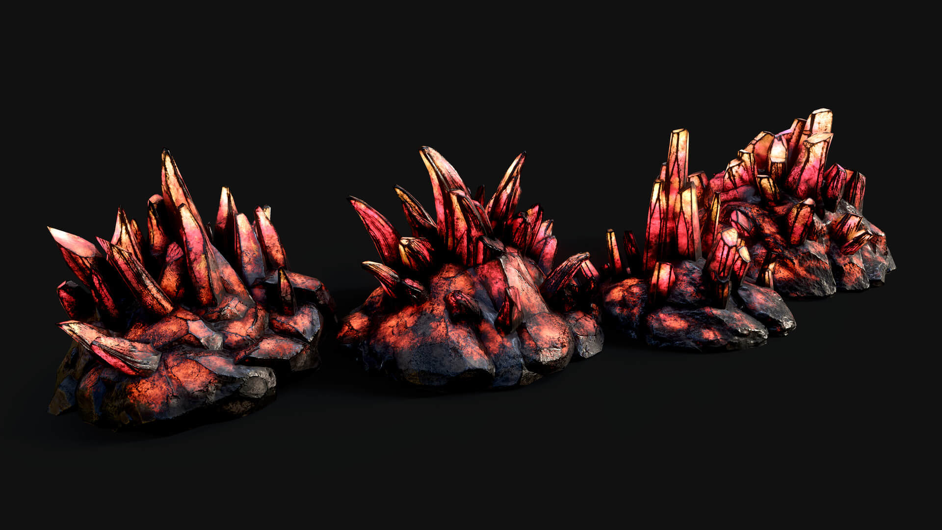 Crystal Metal - Free 3D Model by Game-Ready Studios